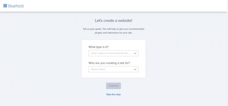 Create a Business Website with Bluehost & WordPress in 2021
