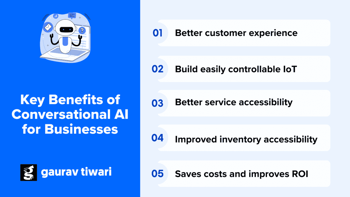 What is Conversational AI? (Its top 5 benefits to Businesses)
